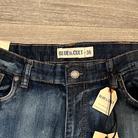 Blue Cult | Jeans | Blue Cult Slim Straight Distressed Jeans | Poshmark